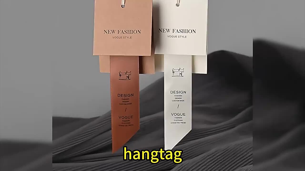Custom Brand Name Logo Swing Ticket Hang Tag For Jeans And Clothing ...