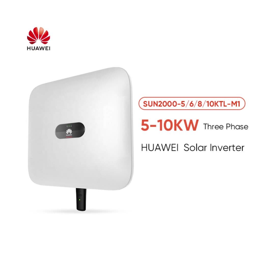 Huawei Invt 3 Three Phase Solar On Grid Inverters 10 Mppts Solar Power ...