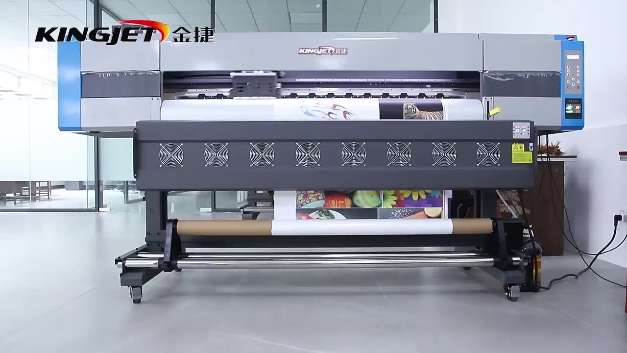 Kingjet Best Price 1.6m 1.8m 3.2m Ecosolvent Printer Xp600 Print Head ...