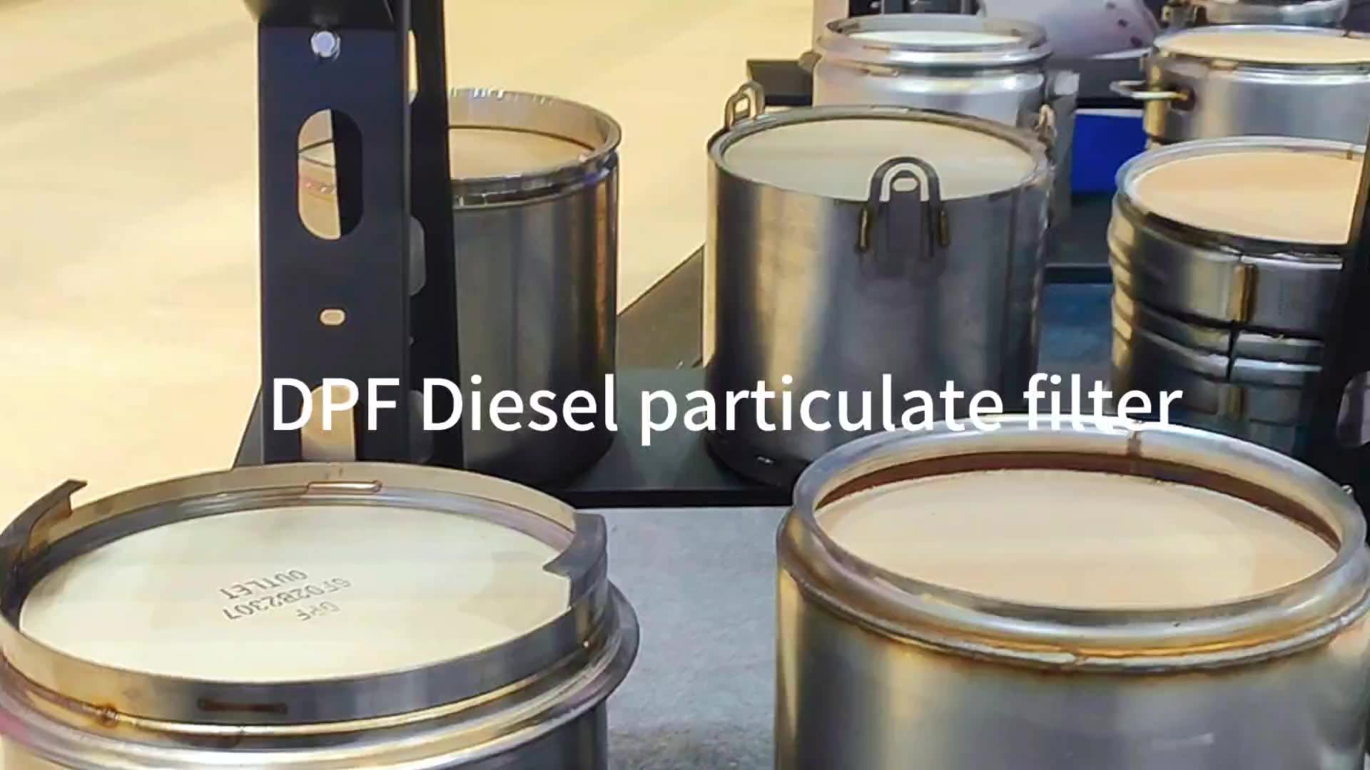 Euro 6 Exhaust Gas Purification Of Catalyst Dpf Carrier Diesel ...