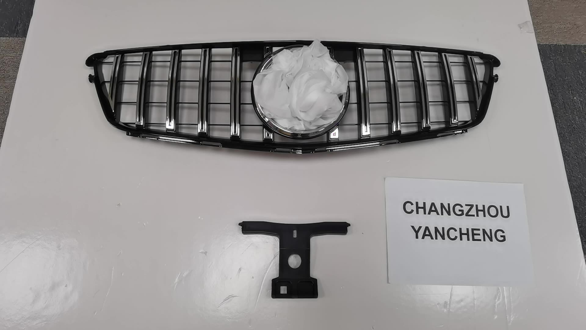 W204 Grille Gt Style Grille For Mercedes Benz C Class W204 2008 2009 ...