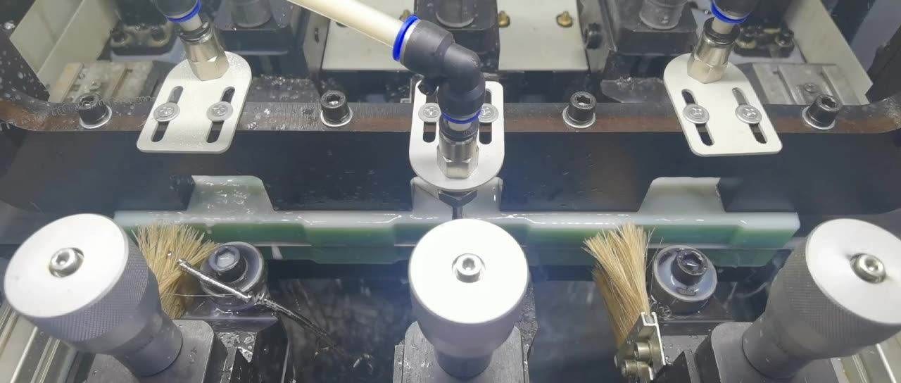 Strip Edging Line For Deburring,Chamfering And Round Edging Machines ...