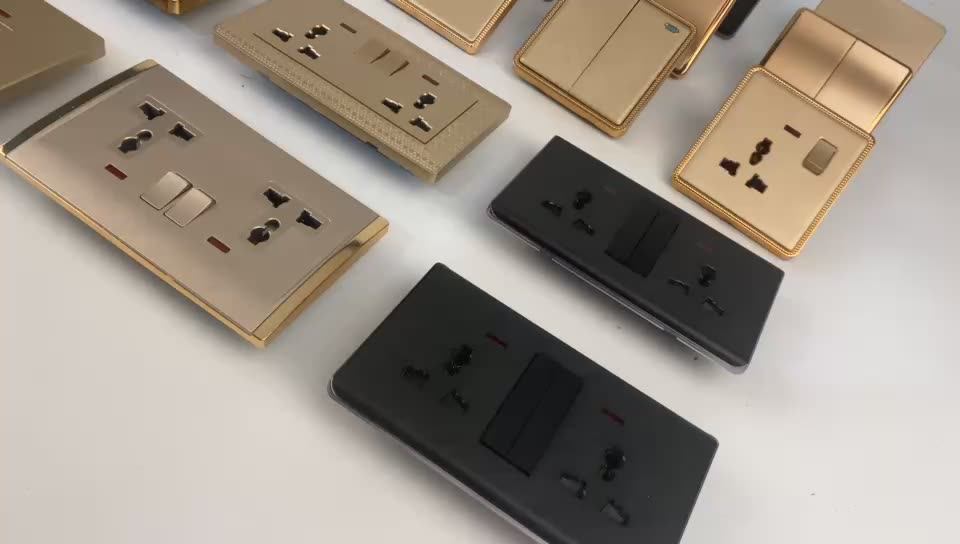 Ingelec Brand Electrical Push Button Wall Switch With Light Custom ...