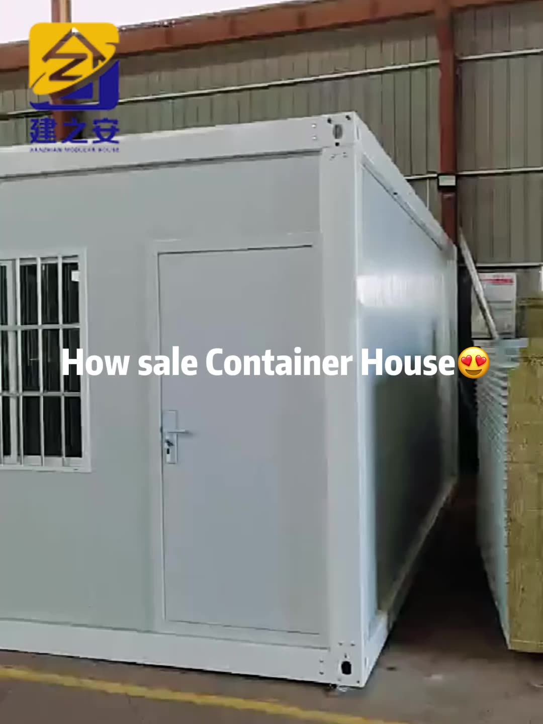 Prefab Modular 20ft Container Tiny Houses Small Home Kit Detachable ...