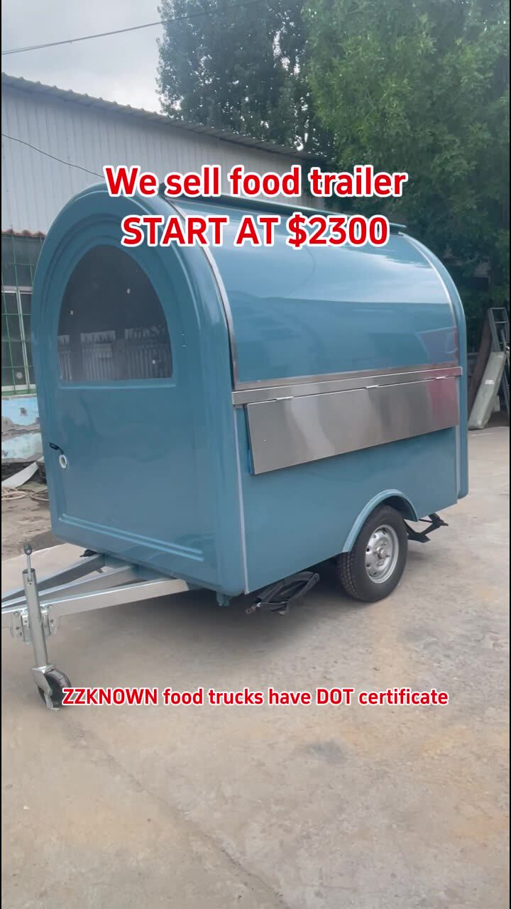 Mini Catering Truck Concession Taco Trailer Food Trailers Fully ...