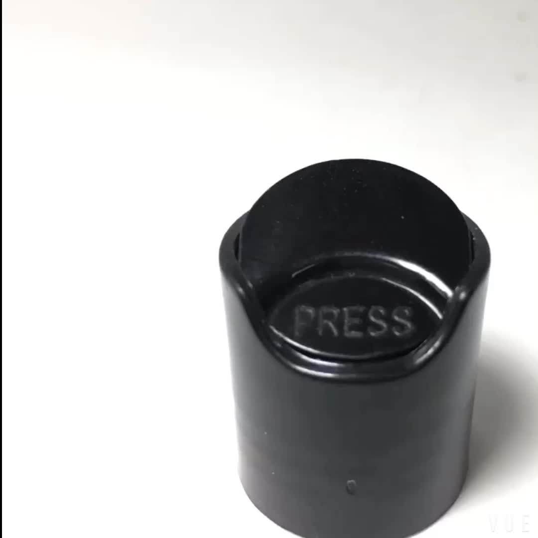 Natural-colored Pp 24-410 Smooth Skirt Disc Top Cap With Universal Heat ...