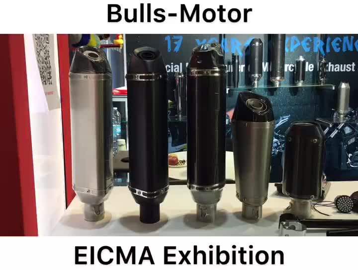 Stainless Steel Scooter Exhaust Pipe Muffler Header With Mounting ...