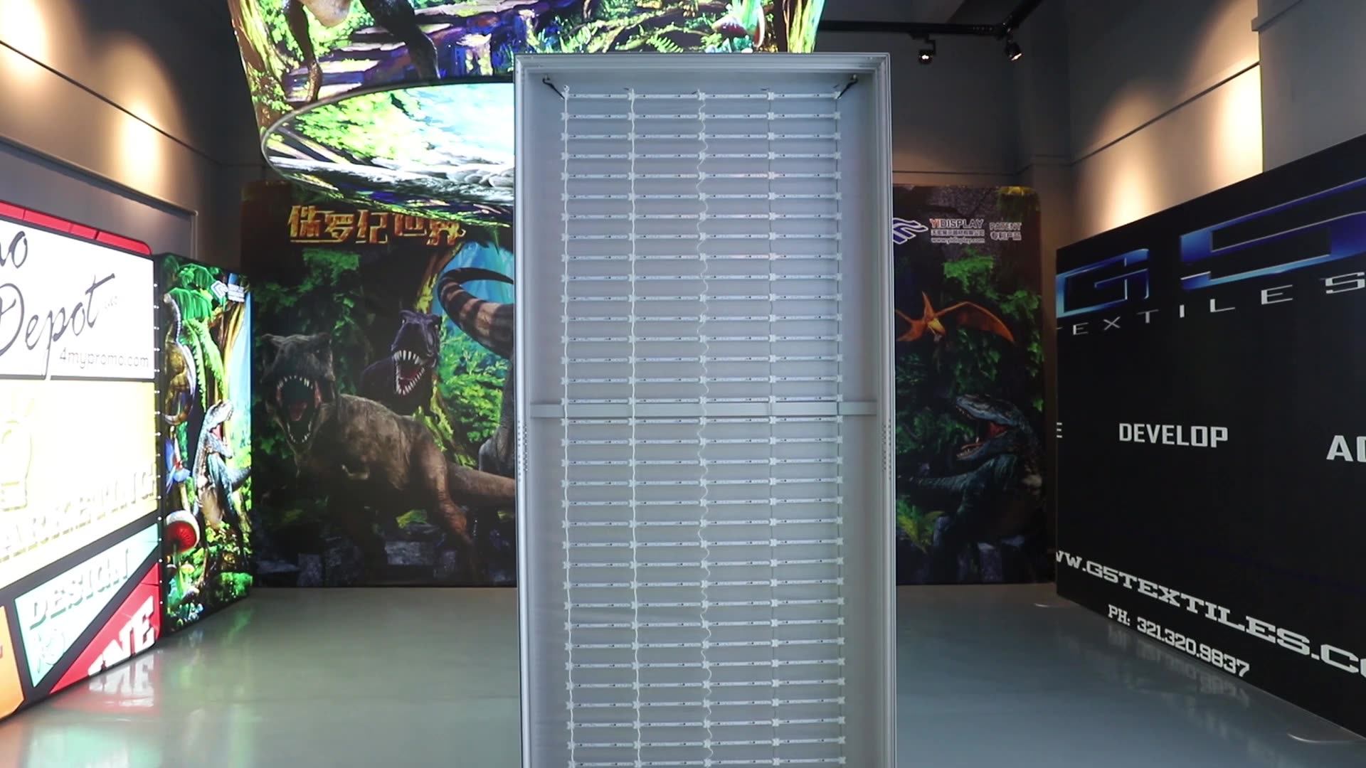 Custom 4ft 8ft 10ft 20ft Indoor Trade Show Portable Aluminum Frame ...