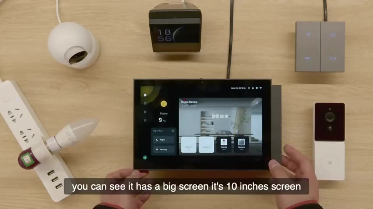 Glomarket Multi-function Smart Tuya Control Center 10-inch High-definition Large Scene With ...