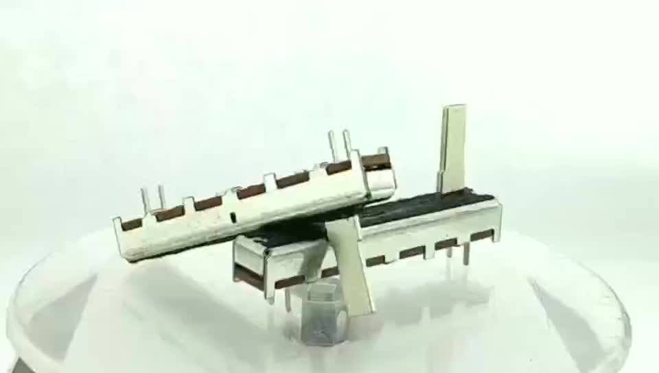 30mm 45mm 60mm Travel Linear 10k 100k 500k Linear Slide Potentiometer ...