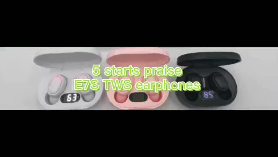 Best Tws E7s Wireless Earbuds Earphone Headphone Tws With Mic Led ...