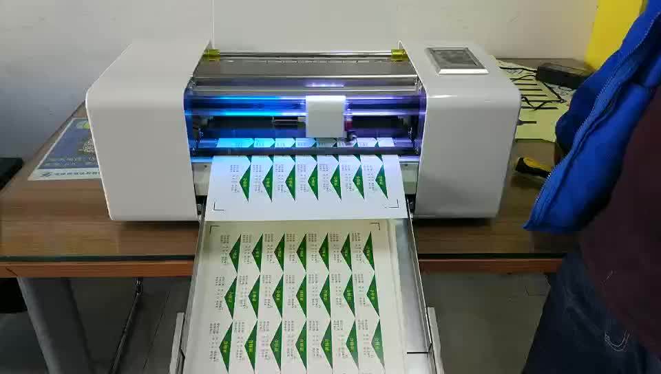 Label Sticker Paper Digital Cutting Any Shape Automatic Die Cutting ...