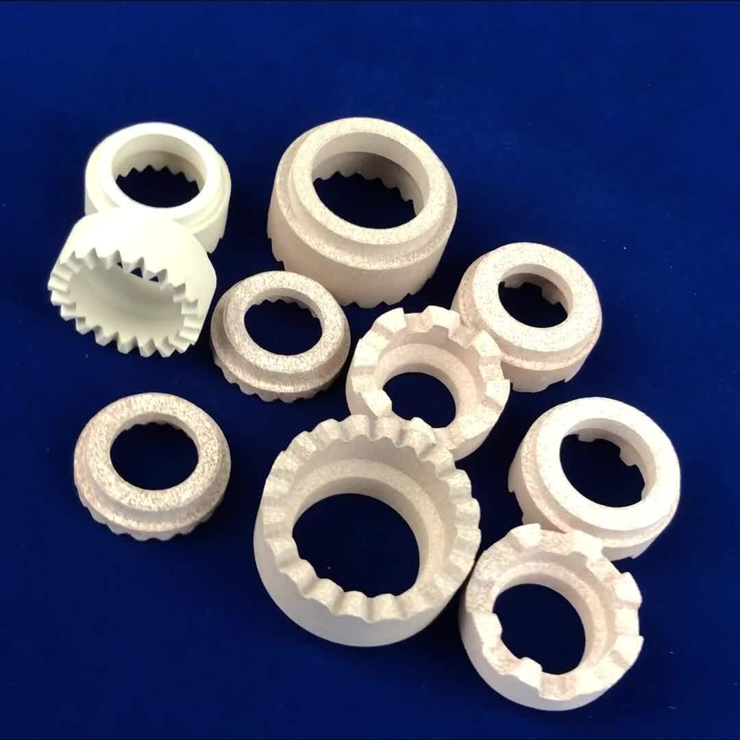 Cordierite Ceramic Ferrule / Ceramic Welding Ring - Buy Cordierite ...