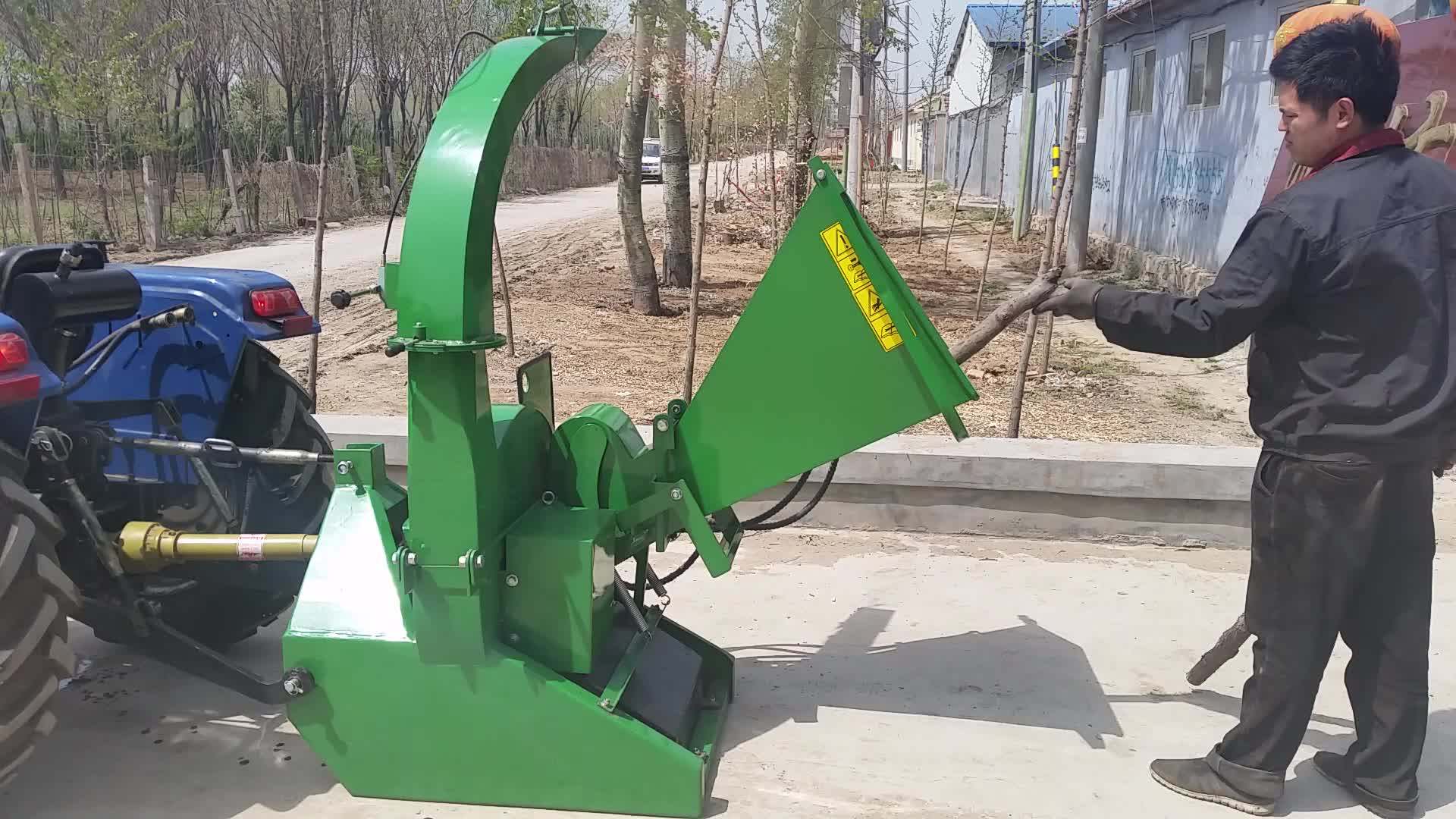 Garden Wood Shredder / Chipper Machine Ce Approved For Tractor Pto ...