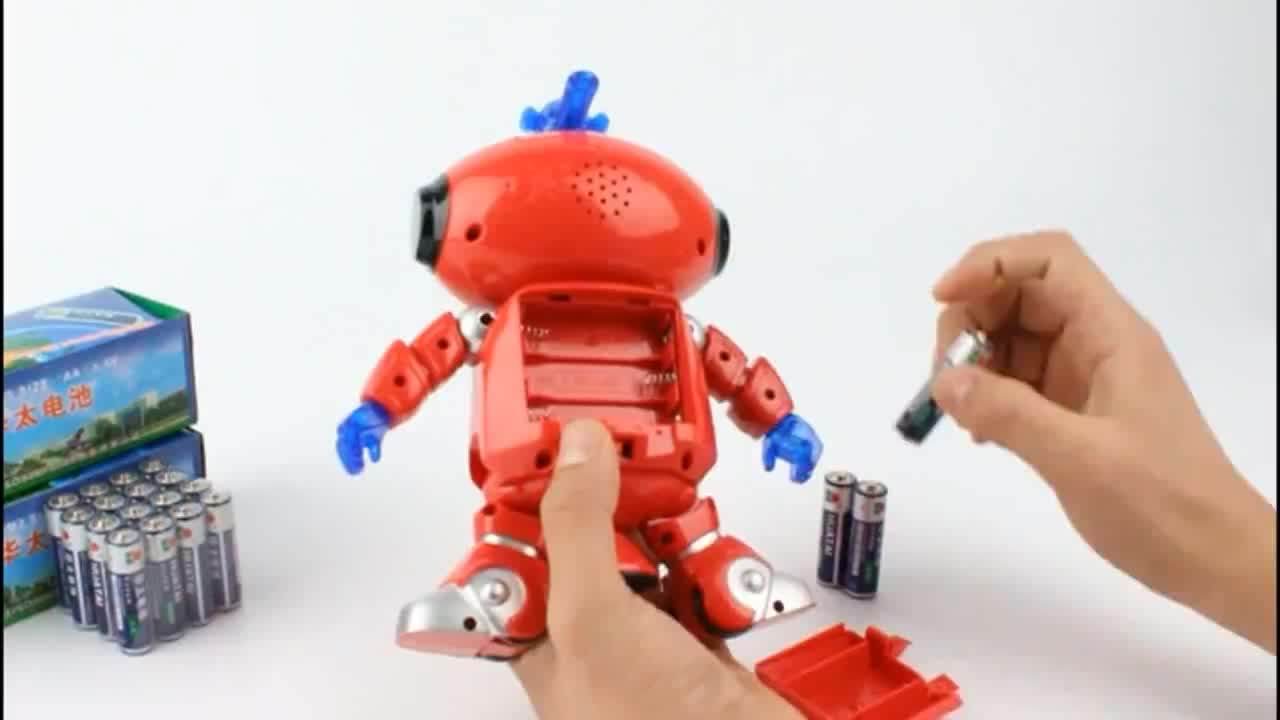 Customizable 360 Degree Rotating Electric Toy Robot Walking Dancing ...