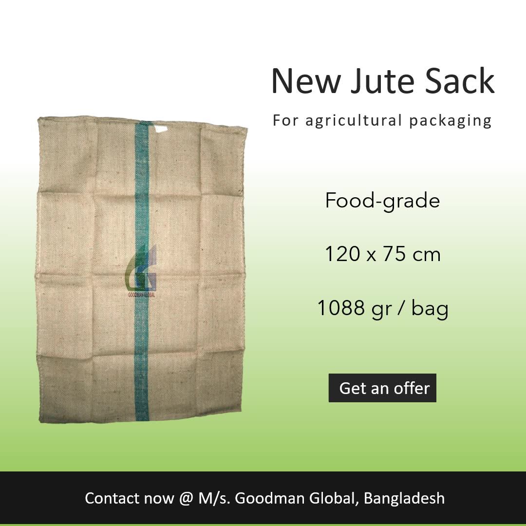 120x75 Cm 1088g Food-grade New Jute Sacks Burlap Bag Agricultural ...