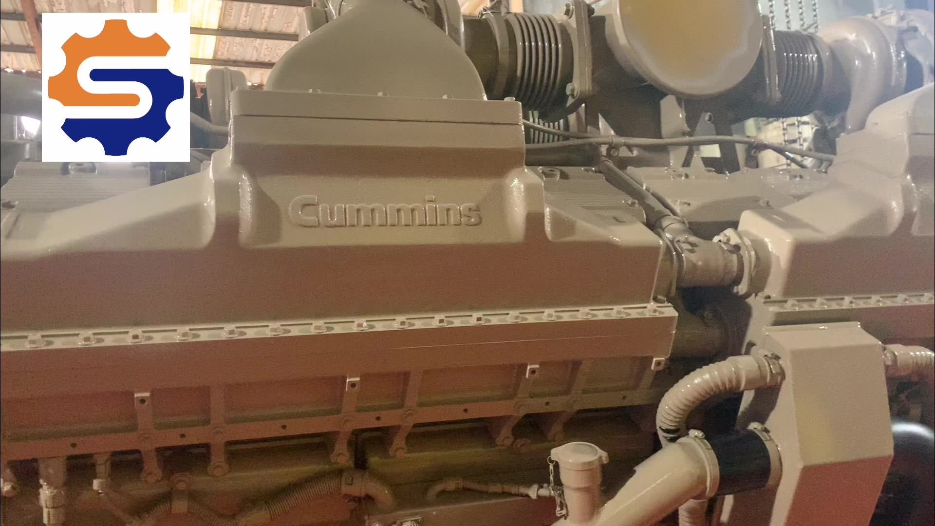 Construction Multi-cylinder Complete Diesel Engine Qsk60 Diesel Motor ...