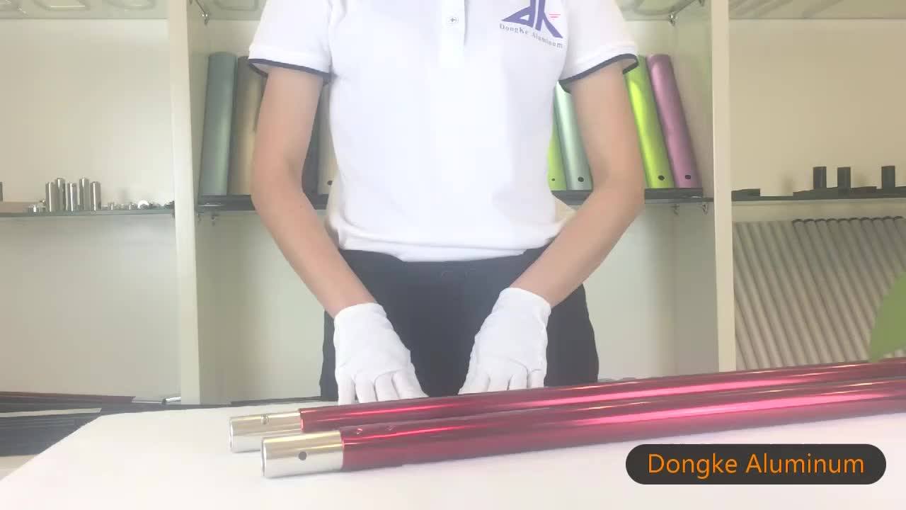 Aluminum Telescopic Tubing With Spring Button - Buy Adjustable Aluminum ...