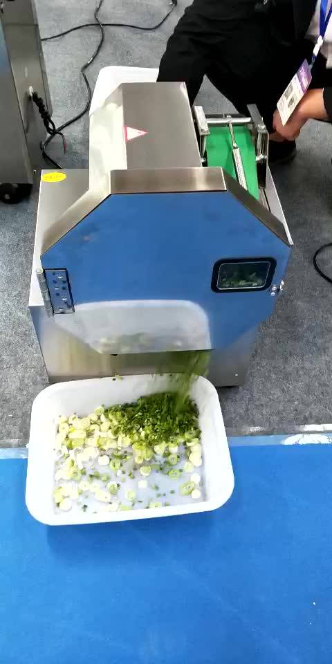 Commercial Vegetable Cutting Machine Scallion Vegetable Cube Cutter ...