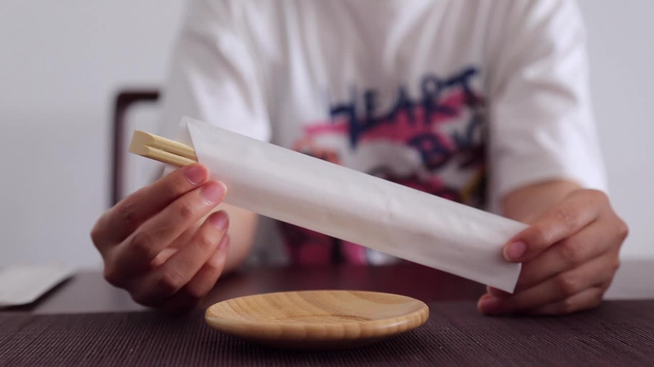 Custom Laser Engraved Bamboo Chopsticks With Personalized Logo Reusable ...