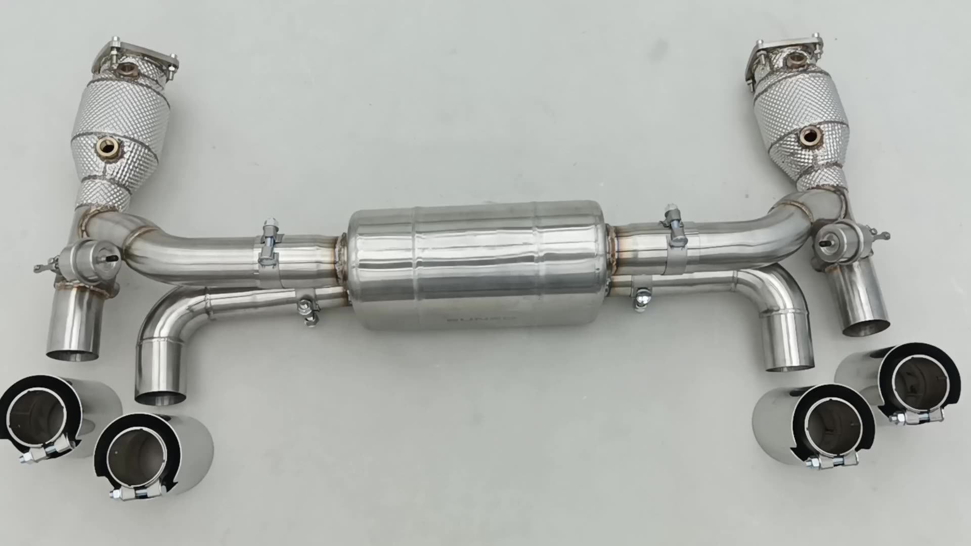 Custom Performance Racing Car Catback Exhaust Downpipe For Porsche 911 ...