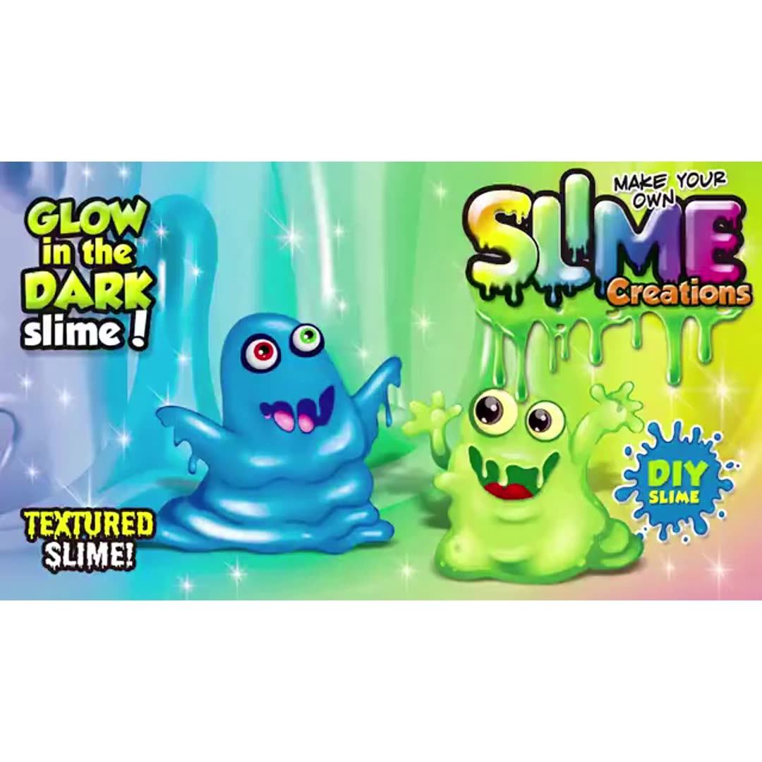 Diy Fluffy Clay Butter Glitter Playdough Making Kit Glue Kids Slime ...