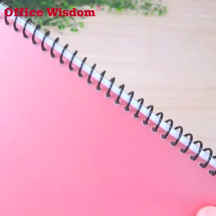 Colorful Plastic Spiral Coil Binding Rings Binding Coil For Notebook ...