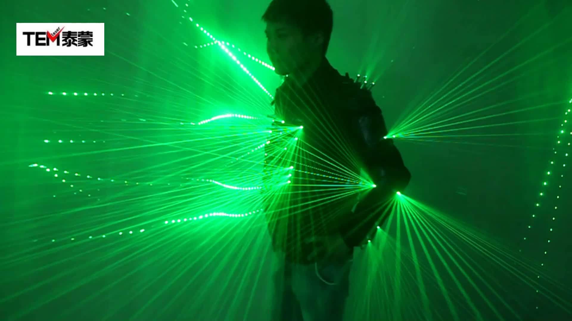 Green Laser Waistcoat Led Clothes,Laser Suits,532nm Laser Man Costumes ...