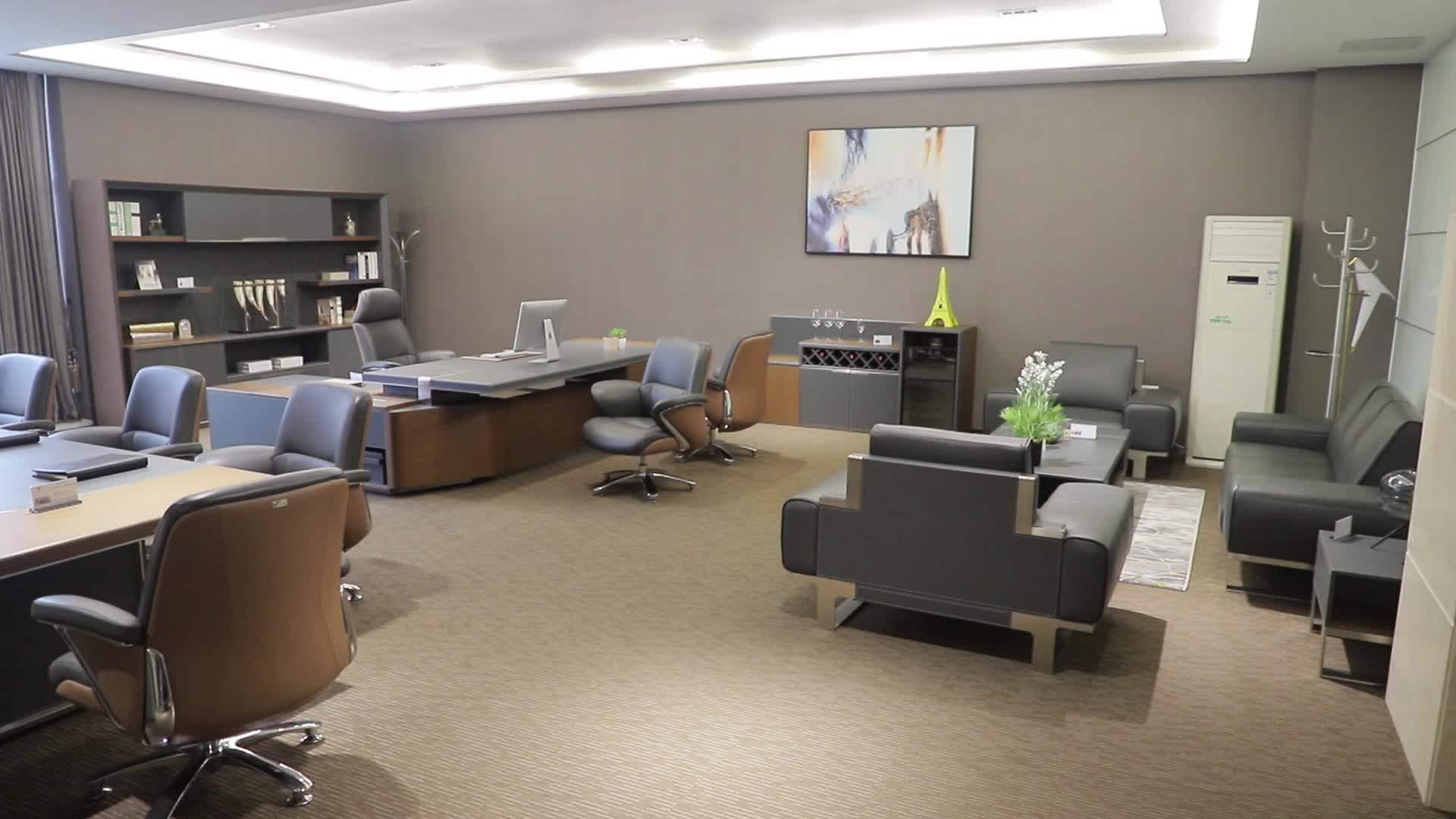 Modern Meeting Room Office Furniture 8 Person Big Meeting Table Office ...