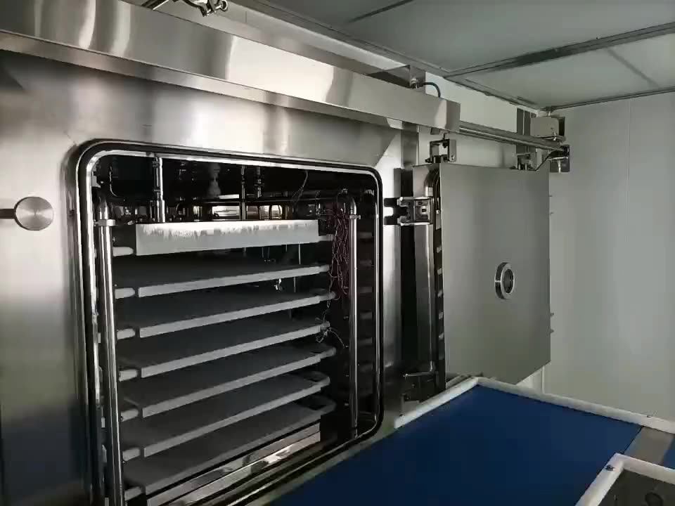 High Production Herbs Freeze Dryer Equipment Large Industrial Vacuum ...