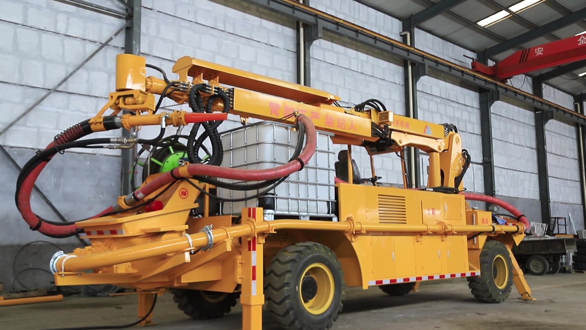 Tunnel Construction Shotcrete Robot Wet Concrete Spraying Ml-2015a ...