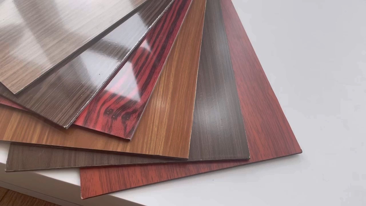 Wood Designs Aluminium Composite Panel Wall Cladding Materials 4mm ...