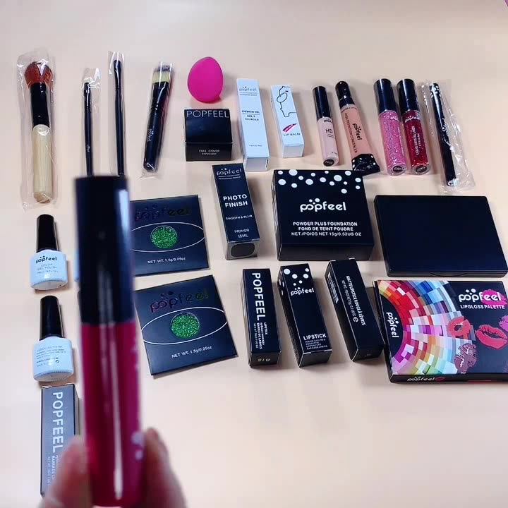 Private Label Make Up Set Women Sets Packaging Type Professional Makeup ...