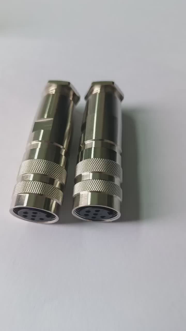 Metal Circular Screw Locking Connector Binder C091j09 Amphenol Aisg ...