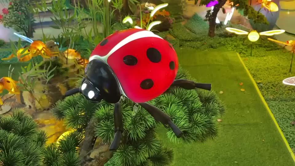 Animal Led Lighting Decor Ladybug Wing Momovalley Glow For Christmas ...