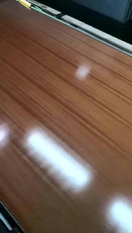 Tablero De Mdf Uv De Alto Brillo,Laminado De Grano De Madera - Buy Mdf ...