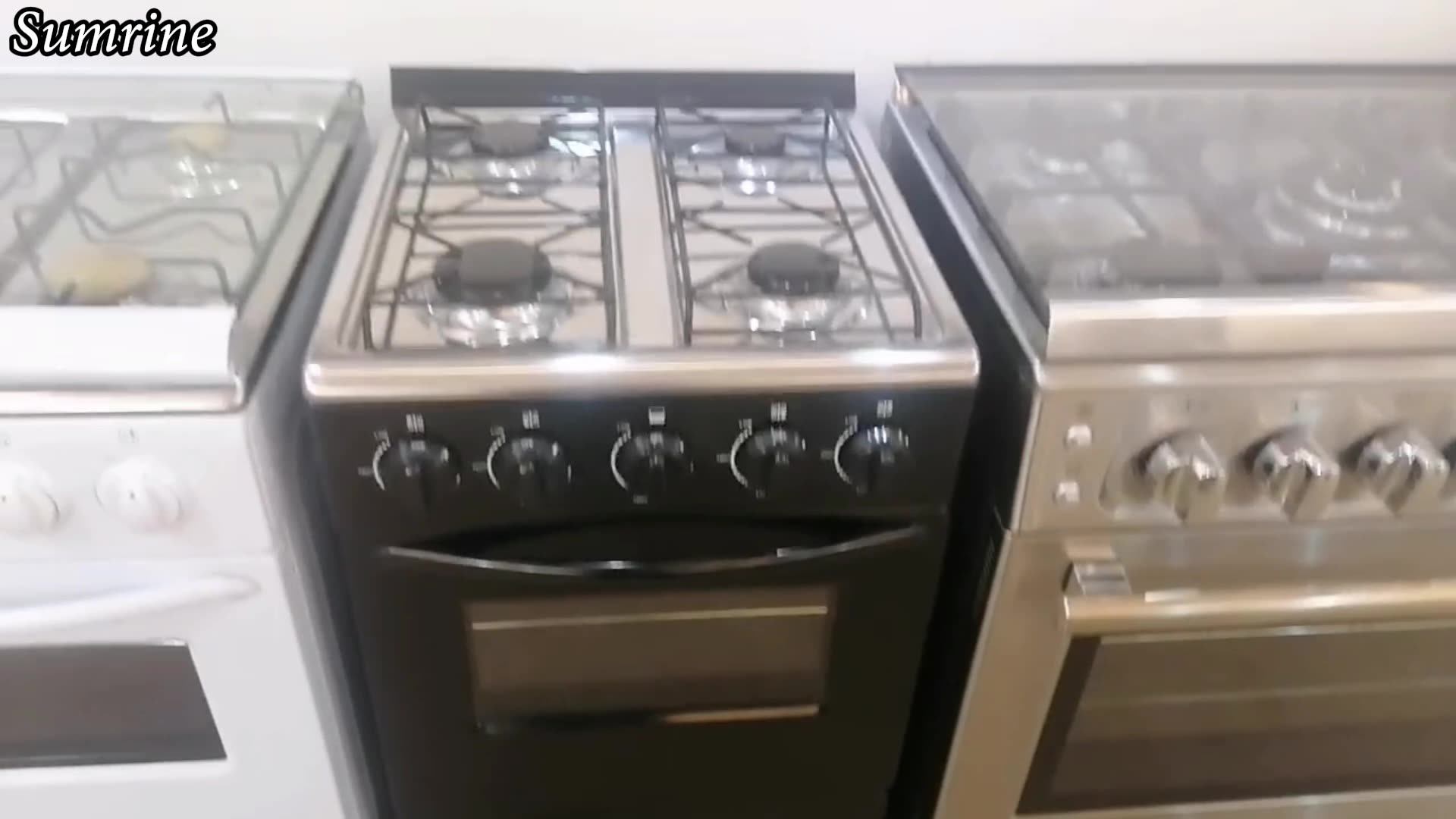 Free Standing 4 Burner Kitchen Cooker Gas Range Oven Gas Cooker Stoves ...