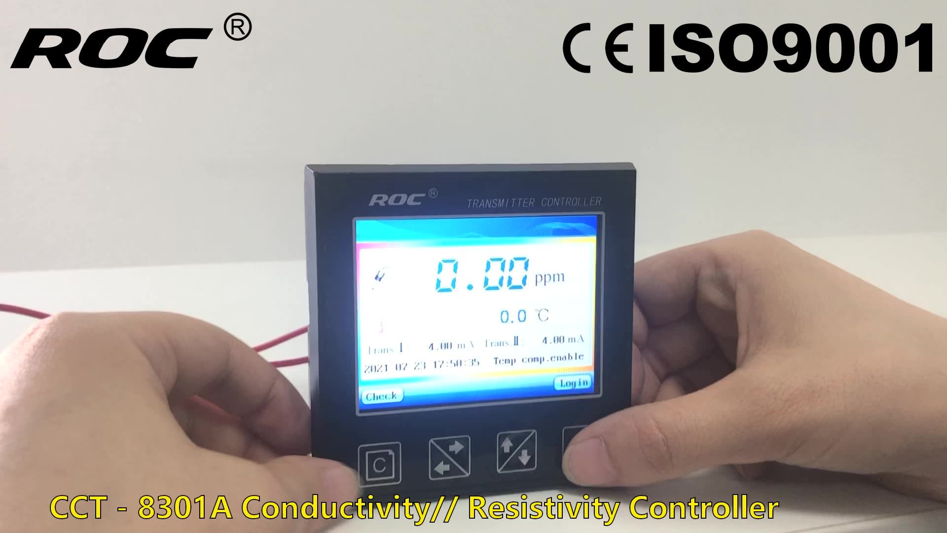 Cct-8301a Conductivity Controller High Temperature Tds Conductivity ...