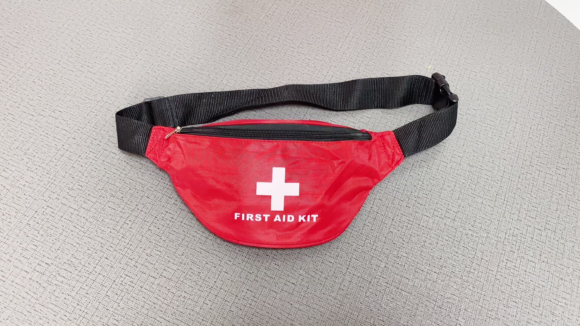 Portable Outdoor Waterproof First Aid Fanny Pack Medical Waist Bag With ...