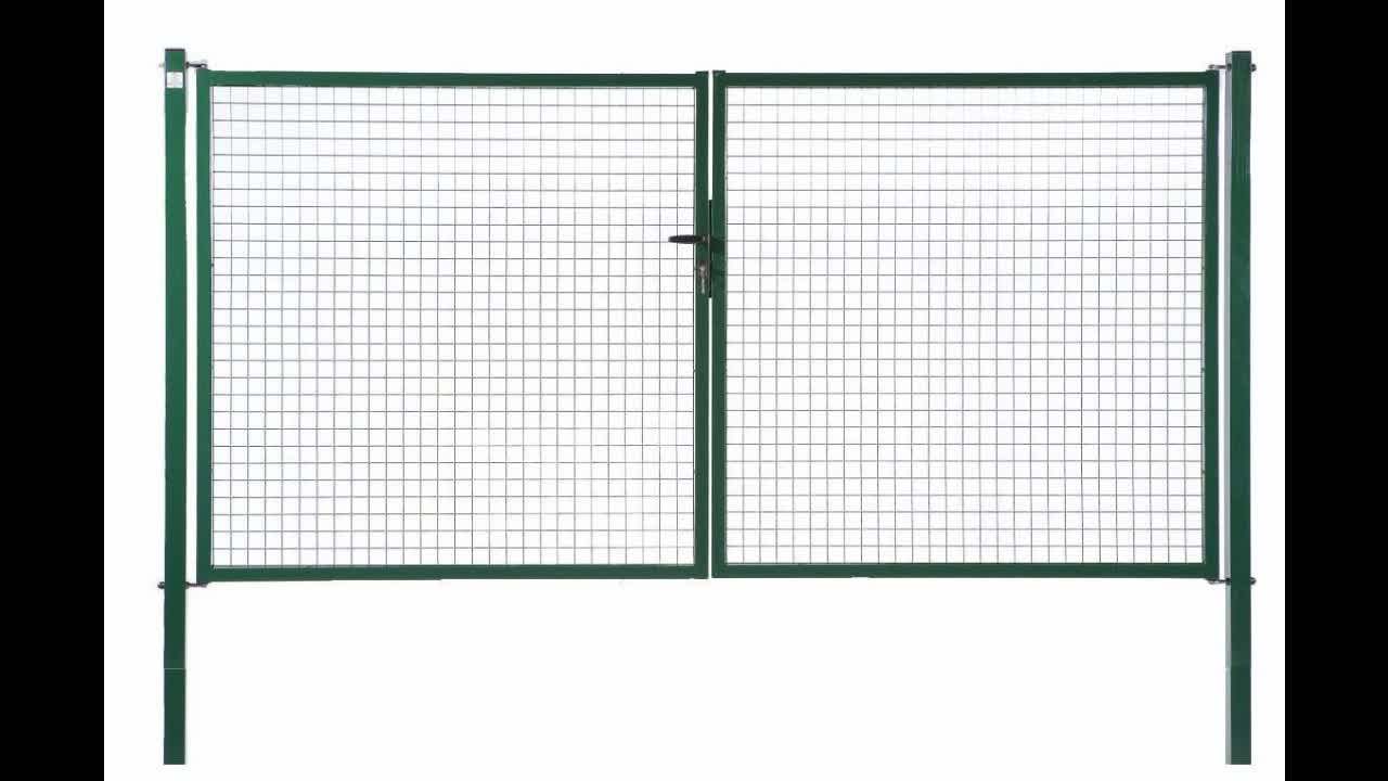 100x120cm Round Tube Frame Welded Panel Metal Garden Gate - Buy Round ...