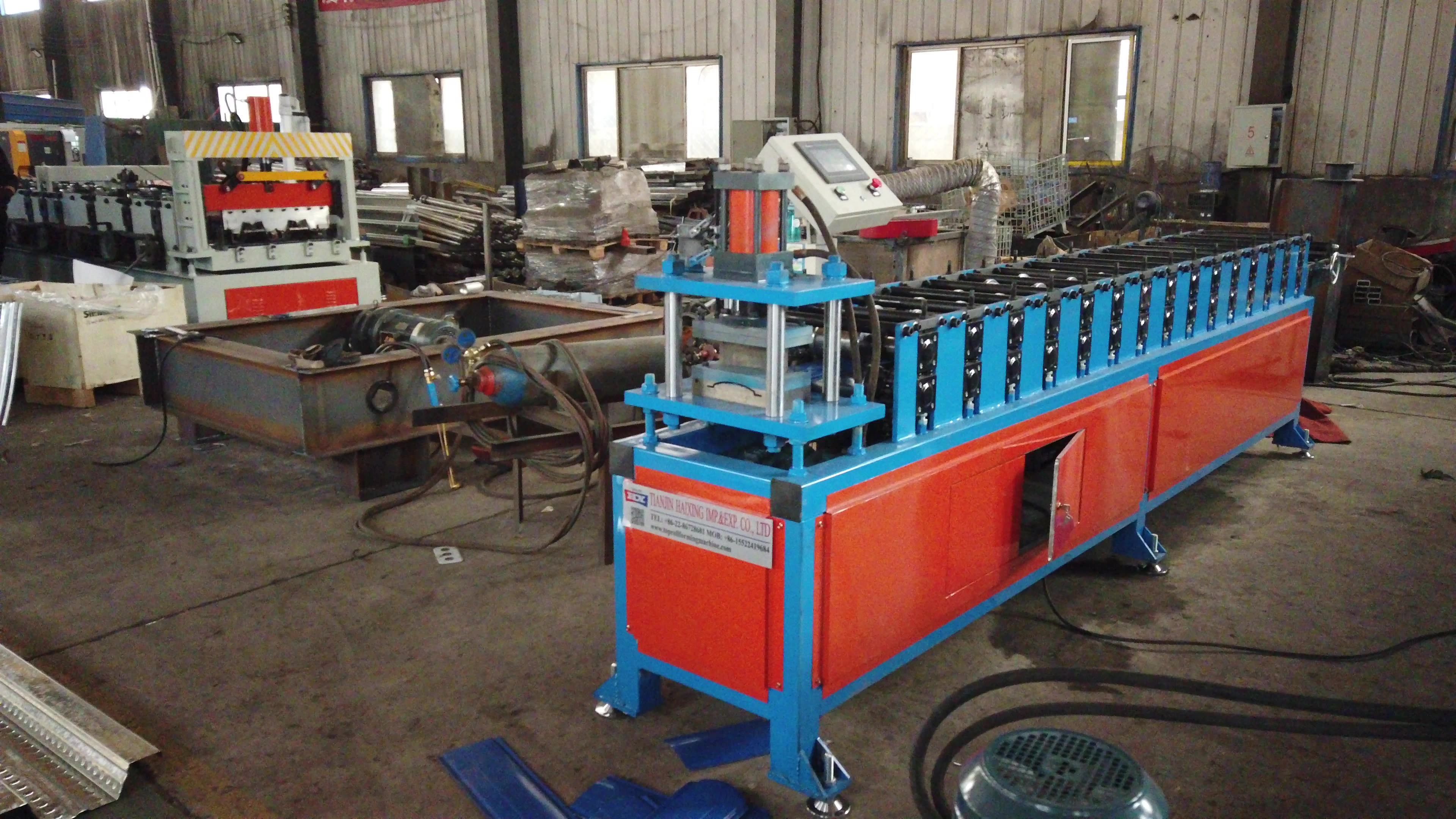 Steel Plate Dura Metal Palisade Fence Roll Forming Making Machine - Buy ...