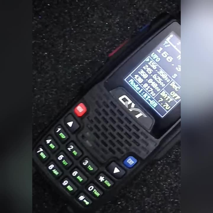 Qyt Kt-8r Two Way Radio 5w Quad Band Ham Radio Fm Hf Transceiver 2000mah Kt8r Walkie Talkie Long ...