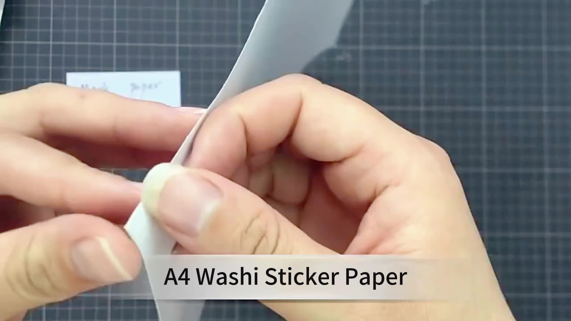 Wholesale Inkjet Printable A3 A4 Washi Transparent Paper Sticker Sheets ...