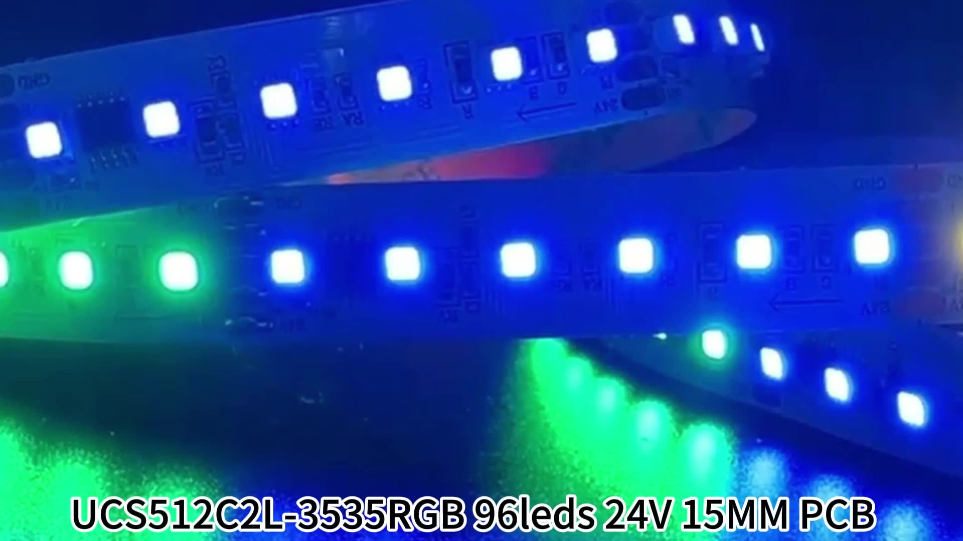 Dmx512rgb 96leds 24v Magic Color Led Strip Light Running Water ...