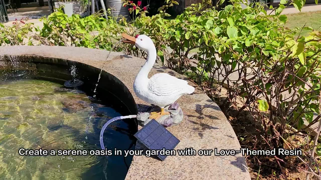 Amusement Park Interactive Props Solar Waterfall Fountain Frog Statue ...