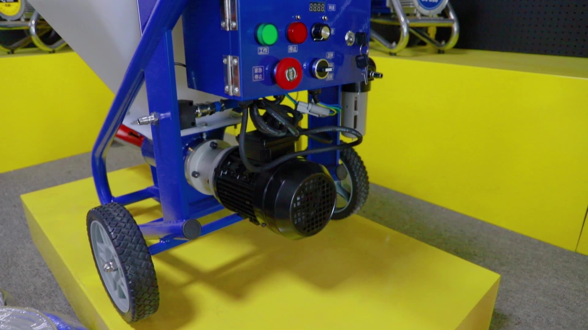 Hot Sale Automatic Sand And Cement Plaster Spraying Machine Mortar ...