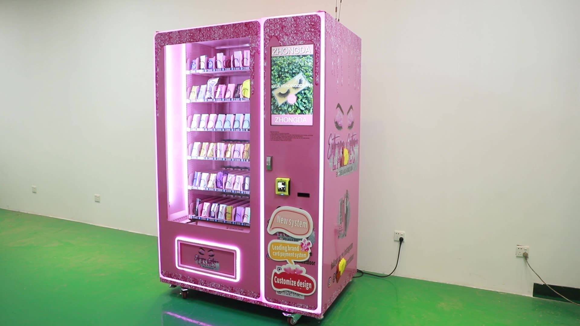 Eyelash Beauty Vending Machine Maquina Expendedora Automatic With Card ...