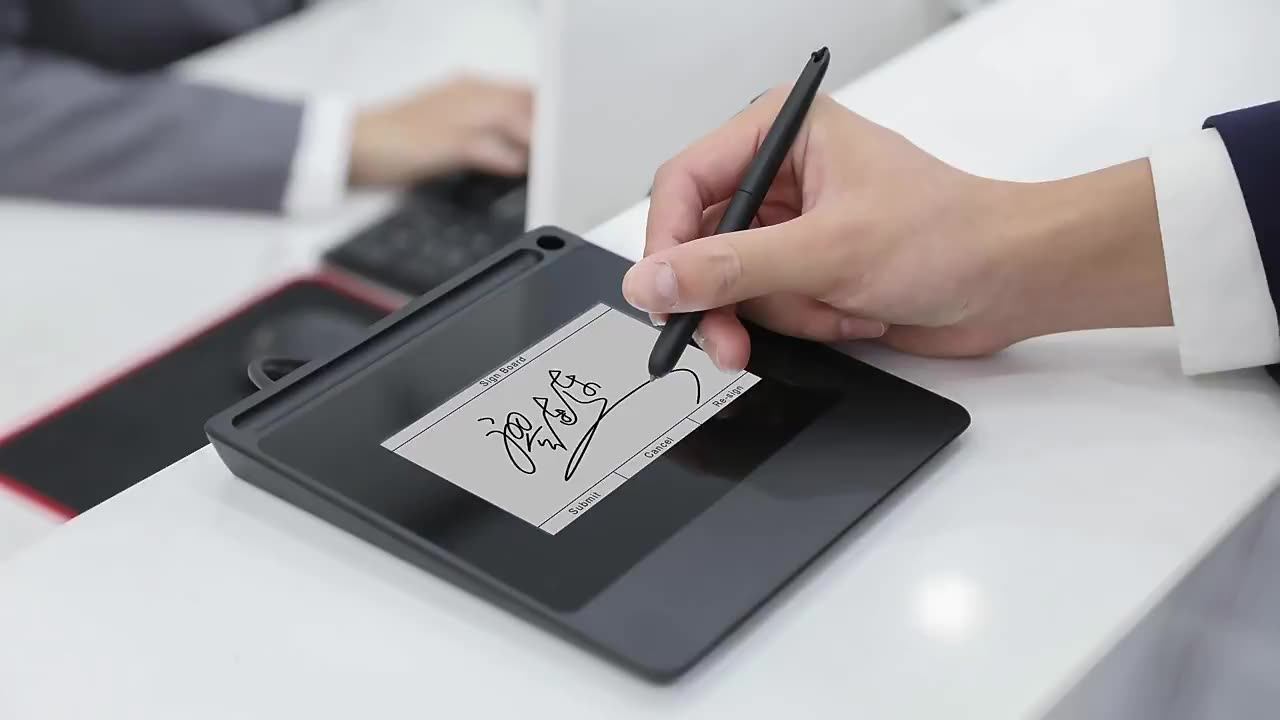 Huion Ds510 530 Newly Updated Fingerprint Supported Digital Signature ...