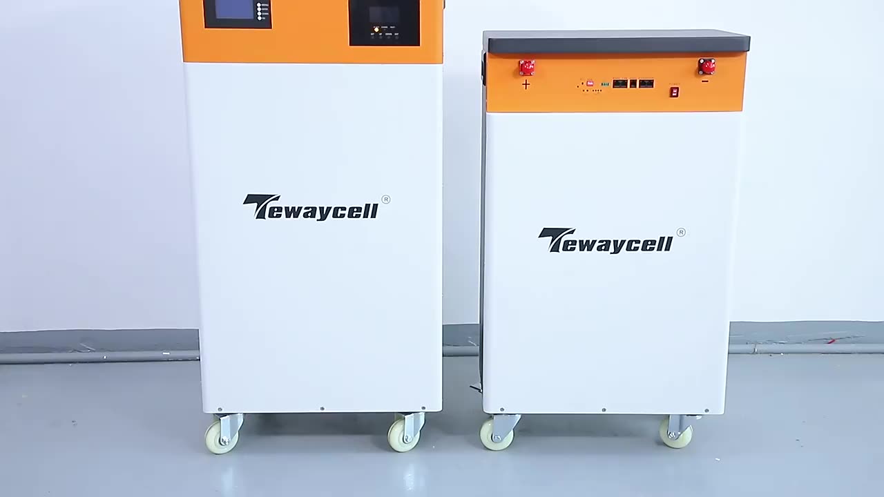 Tewaycell 15kw Built-in Off-grid 5kw Inverter All-in-one Mobile Lifepo4 48v 300ah 115kwh Home ...