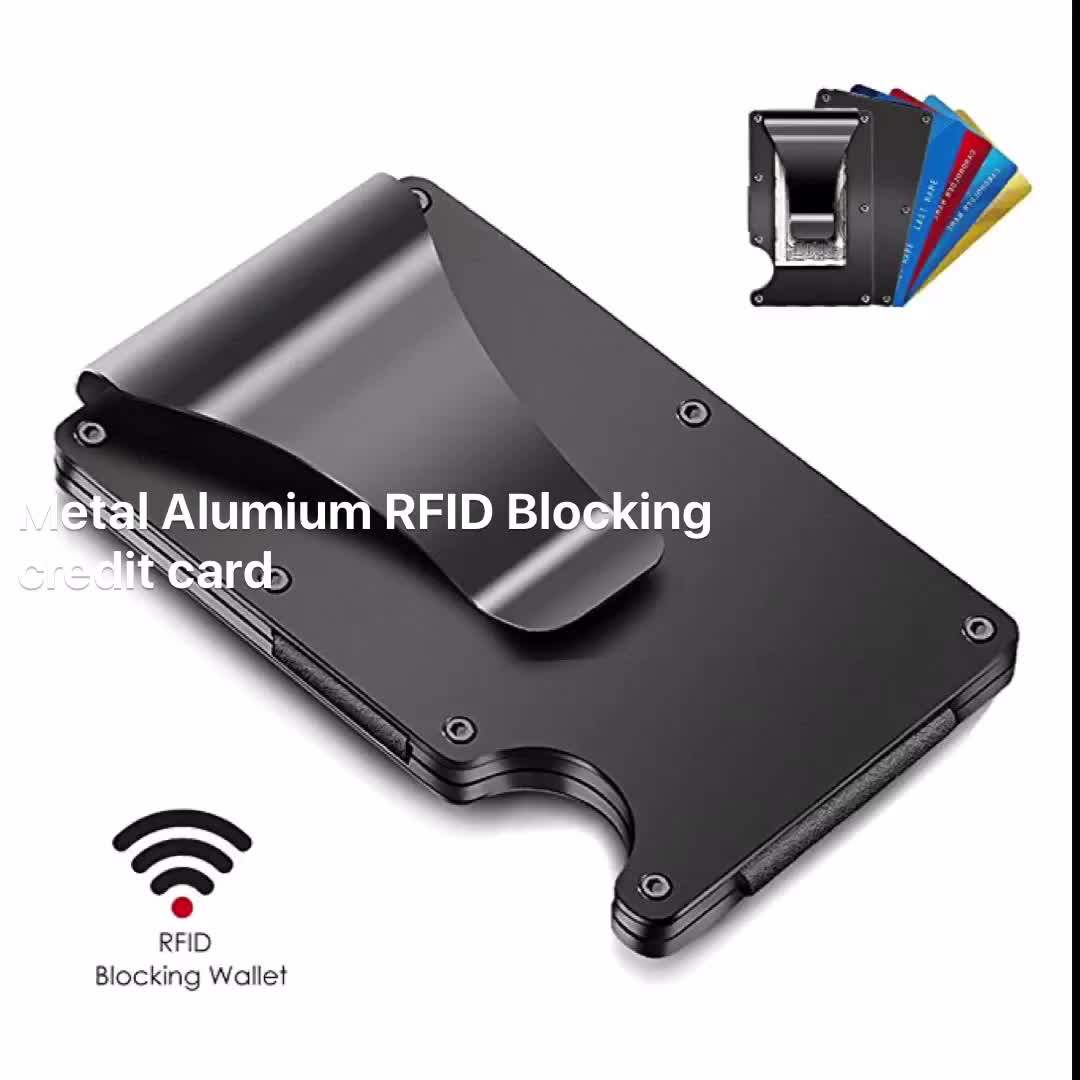 Rfid Blocking Slim Aluminum Alloy /carbon Fiber Hot Money Clip Men ...